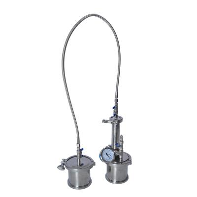 China Closed Loop Extraction Machine Mirror Polish Vacuum 45g Mini for sale
