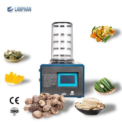 China Mini Vacuum Freeze Drier Machine Laboratory 3kg/24h Cold Trap Opening for sale