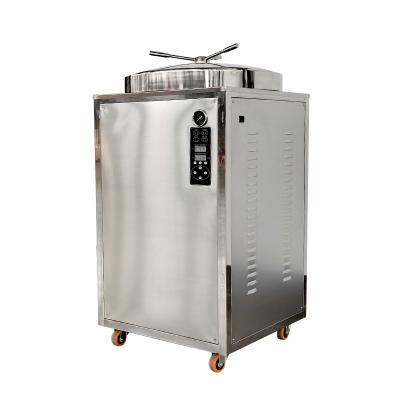 China 고압 증기 멸균 장치 수직 압력솥 스테인레스 강 8KW 자동 버섯 for sale