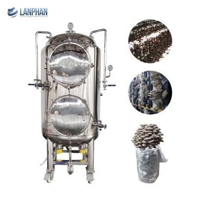 China 220v Single Phase Autoclave Pressure Cookers 15psi Grain Spawn Bags Sterilizers for sale