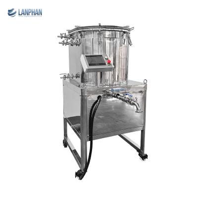 中国 商用氷水溶媒のない抽出機 バブルハッシュ 渦巻き トリコム分離機 溶媒のない抽出 販売のため