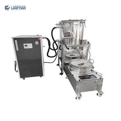 中国 商用氷水溶媒のない抽出機 バブルハッシュ 渦巻き トリコム分離機 溶媒のない抽出 販売のため