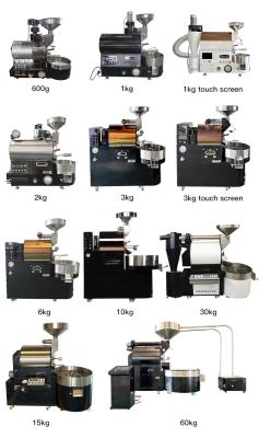 Cina Home Desktop 1000g Mezza aria calda Acciaio inossidabile Rostatore di chicchi di caffè in vendita