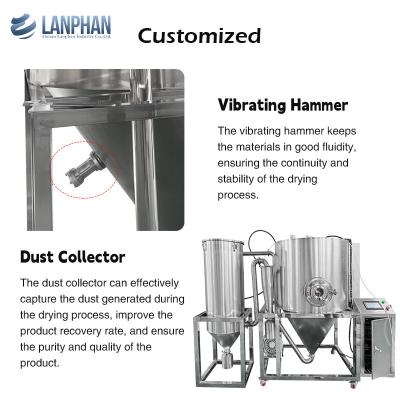 China 5L Spray Dryer Machine Stainless Steel Spray Drying System Spray Drying Machine For Milk for sale