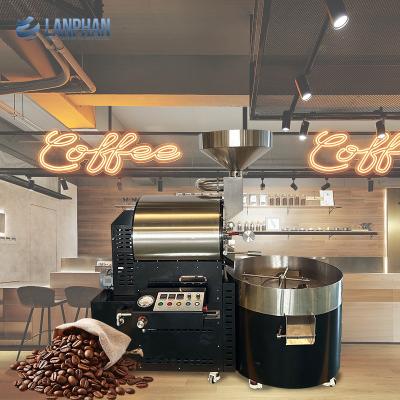 China Roastador de café de 15 kg Máquina industrial Roastador de grãos de café Roastador comercial de café à venda
