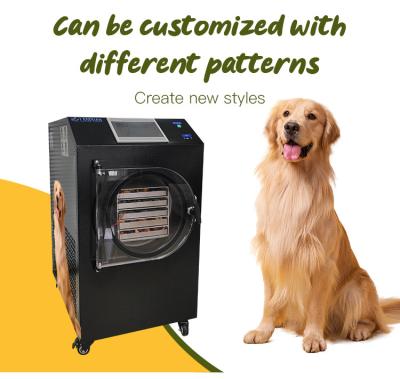 China Vacuum Freeze Dryer Freeze Dryer Machine for Meat Pet Food Freeze Fruit Dryer for sale