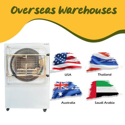 중국 60-70kg/배치 식품 진공 상업용 동결 건조기 동결 건조기 판매용