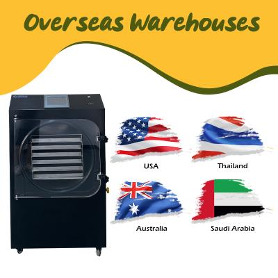 중국 2M2 진공 동결 건조기 과일 육류 애완 동물 사료용 동결 건조기 판매용