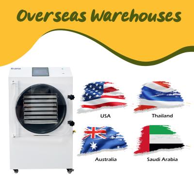 중국 2.5M2 식품 과일 채소 사탕 동결건조기 기계 진공 동결 건조기 건조 기계 판매용