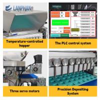 China Customizable Molding Small Mini Automatic Ten Multihead Gummy Candy Depositing Machine for sale