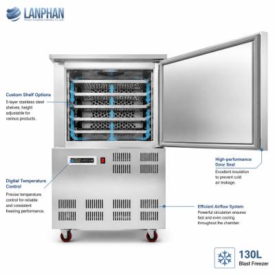 China -45°C Quick Freezer Commercial Blast Freezer Quick Freezing Machine for Food Processing for sale