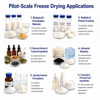 China Automatic Stoppering Freeze Dryer Pilot Lyophilizer with Precision Temperature Control for sale