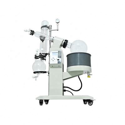 China PID temperature control LCD control 5l Rotary Evaporator for sale
