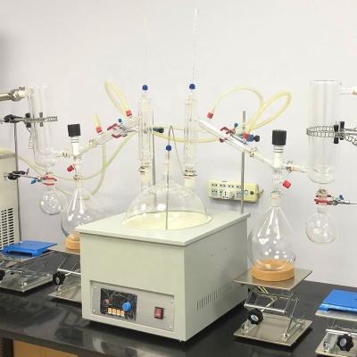 China Essential Oil 250W Small Short Path Distillation Kit for sale