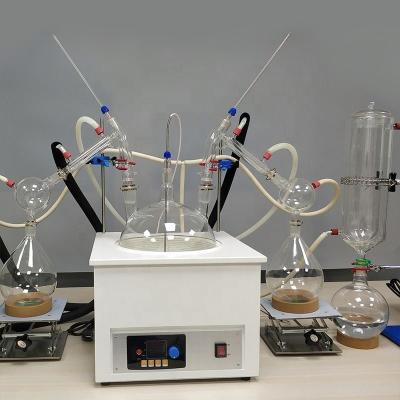 China Essential Oil 250W Small Short Path Distillation Kit for sale