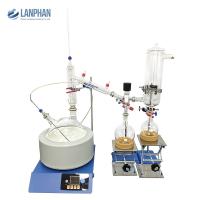 China 50Hz 5 Liter Short Path Distillation Equipment for sale