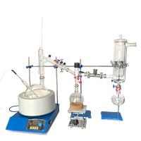 China CE 220v 2 Liter Short Path Distillation Equipment for sale