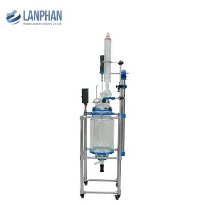 China 304 het GlasReactorvat van roestvrij staaljaceted Borosilicate Te koop