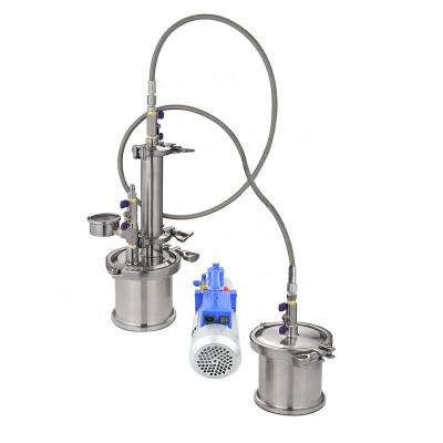 China Closed Loop Extraction Machine Mirror Polish Vacuum 45g Mini for sale