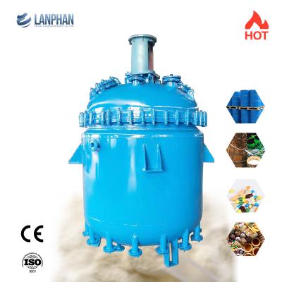 Cina vasi di decomposizione del reattore 50L/bollitori rivestiti di vetro di riscaldamento elettrici di polimerizzazione in vendita