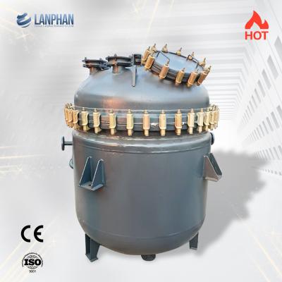 China 300L Lab Glass Enamel Reactor Automatic Welding High Temperature Glass Lined Reactor for sale