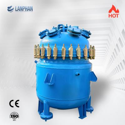 China 200L Lab Glass Reactor Chemical Enamel Reactor High Pressure Resistance for sale