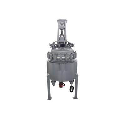 China Paddle Type Lab Glass Reactor 130rpm Glass Lined Reactor Electric Heating for sale