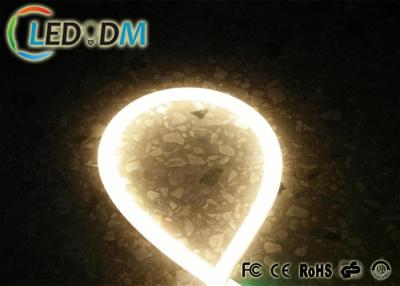 China Silicone IP67 Flexible LED Neon Light 24V 120 LEDs Per Meter CE / FCC / UL Approved for sale