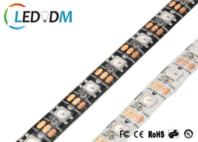 China 9W/M 18W/M Addressable LED Strip Lights , SMD5050 Full Color WS2812B LED Strip for sale