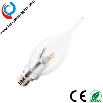 Китай 3W 12VDC, свет свечки СИД E14 250~270lm 6 SMD 5630 с углом пучка 360 градусов продается