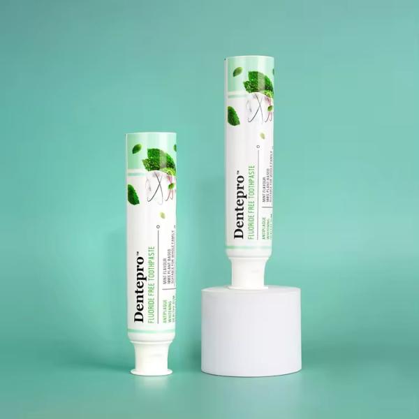 Quality 3ml - 400ml Empty Aluminum Toothpaste Tubes Offset Printing Toothpaste Squeeze for sale