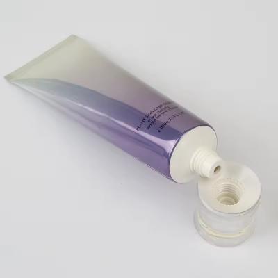 Quality Aluminum Eye Oil Tube Glossy Eye Cream Tube 2 In 1 With Screw Cap for sale
