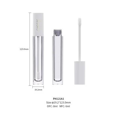 China Leeg cosmetische containers Lipglossbuizen voor mascara en lipgloss Te koop