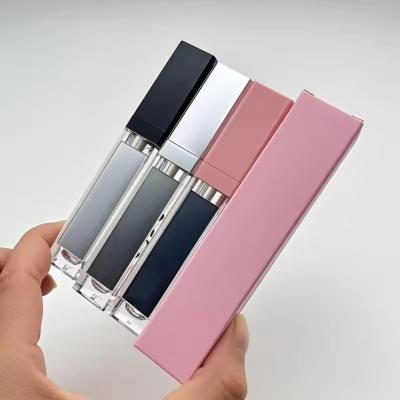 China Transparent Lip Gloss Container Customized Logo Screen Printing Lip Gloss Tube for sale