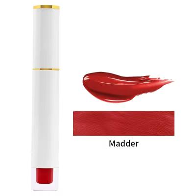 China Envases de tubos de brillo para labios redondos, transparentes, envases de tubos cosméticos vacíos en venta