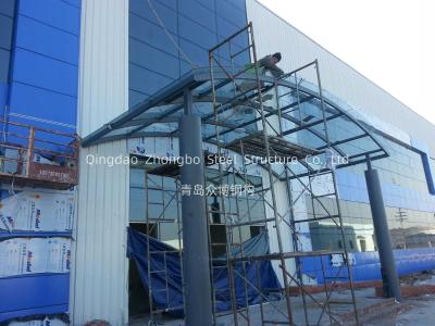 China Metal Warehouse Solution Steel Structure Building Providing Secure And Industrial Storage for sale