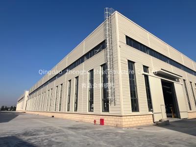 China Prefabricated Steel Structure Storage Shed Warehouse Workshop Hangar Office Building for sale