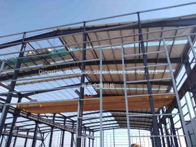 China Q355 Q235B Prefabricated Steel Structure Building Sandwich Panel Insulation With EPS Foam for sale