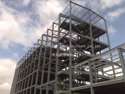 China Model Prefabricated Commercial Steel Building Multi Storey Hotel Office Building for sale