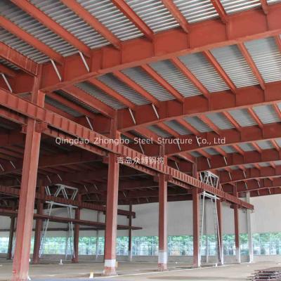 China High Rise Prefabricated Steel Structure Construction Warehouse Workshop for sale