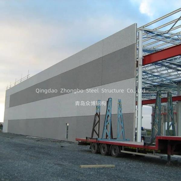 Quality Flexible Steel Structure Building Designed for Warehouse Storage and Industrial with Long Lasting Metal Construction for sale