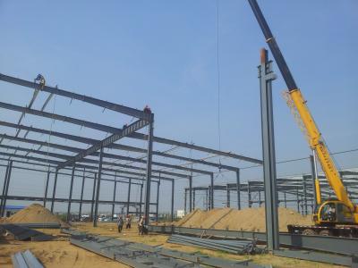 China Fire Resistant Steel Factory Buildings Industrial Grade Metal Structures for sale