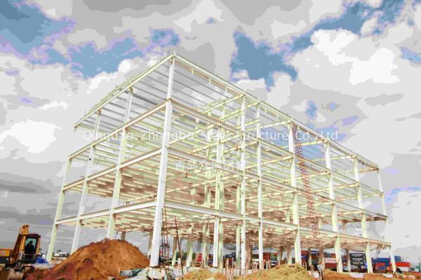 Quality Commercial Steel Building offering and customizable building solutions for commercial industrial and retail sectors for sale
