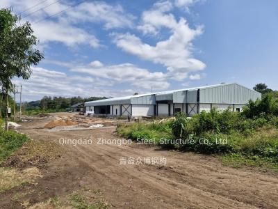 China Durable Steel Structure Building Construction for Industrial Warehouses and Commercial Projects Featuring Modular Components and Easy Maintenance for sale
