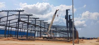 China Q355B H Section Steel Structure Building Construction Engineered For Industrial Commercial Residential for sale