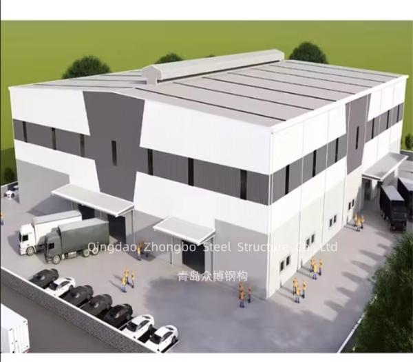 Quality Customizable Steel Structure Workshop with Large Span Design and Q235B Q355 Grade for Industrial Facilities for sale