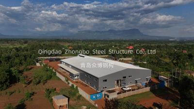 China Pre Engineered Industrial Building ISO9001 Prefab Modular Construction for sale
