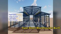 Steel Building Construction Fast Durable Warehouses
