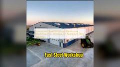 Steel Workshop Warehouse PVC Aluminum Windows