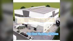 Steel Workshop Flexible Expansion Industrial Production